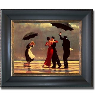 Jack Vettriano 'Singing Butler' Framed Canvas Art - On Sale - Overstock ...