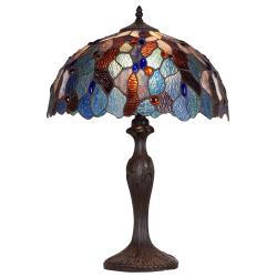 Aztec Lighting Bronze Tiffany-style 1-light Table Lamp - Bed Bath ...