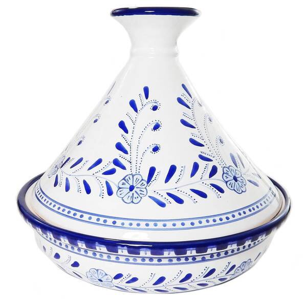 Azoura Design Ceramic 10-inch Serving Tagine (Tunisia) - Bed Bath ...