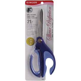 Singer Shear Perfection Steel Sewing Scissors with Soft-squeeze Handle ...
