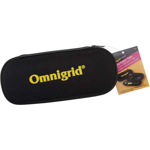 Omnigrid Black Plastic Zipper-closure Gear Rotary Cutter Case - Bed ...