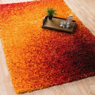 The Curated Nomad Vesuvio Sunset Shag Rug (7'7 x 10'5) - Bed Bath ...