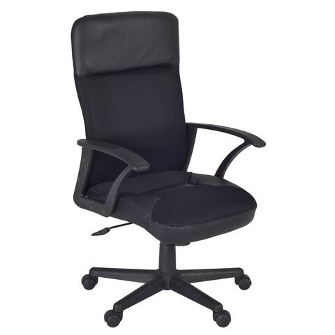 Imperial High Back Touch Leather Office Chair - Overstock - 6286683