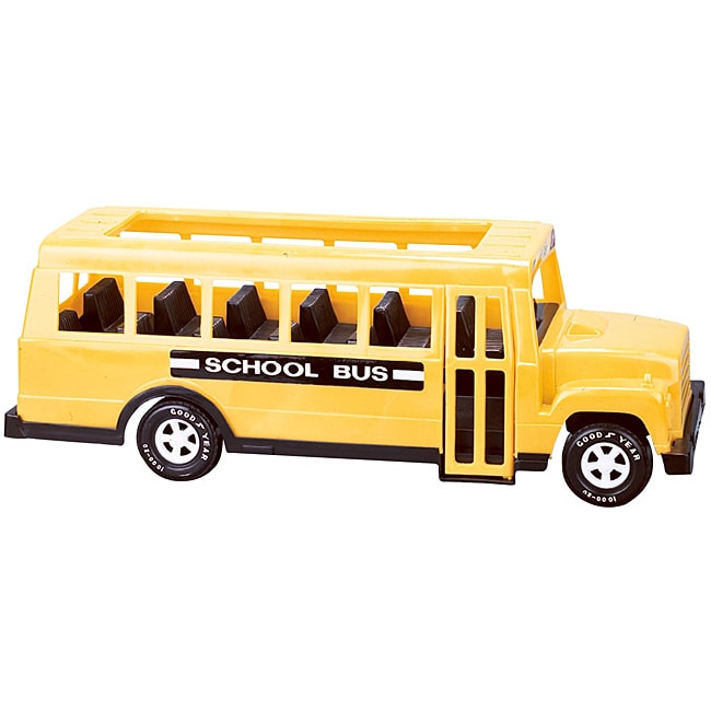 American Plastic Toys 18-inch School Bus Toy (Pack of 6) - Free ...