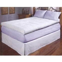 White 5-inch Gusset Baffle Box Featherbed - Bed Bath & Beyond - 5213611