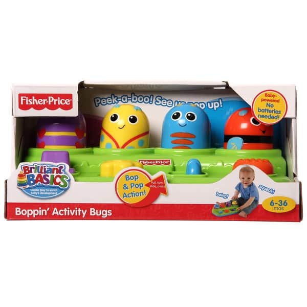 Fisher Price Brilliant Basics Boppin Activity Bugs - Bed Bath & Beyond ...