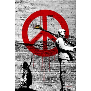Maxwell Dickson 'Time for Peace' Limited Edition Canvas Art - Bed Bath ...
