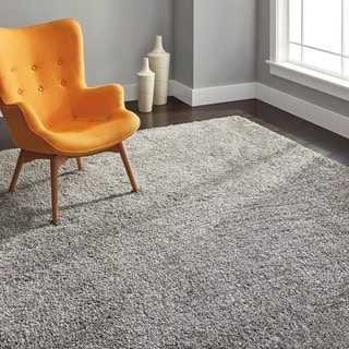 Safavieh California Cozy Plush Silver Shag Rug (6'7 x 9'6) - Bed Bath ...