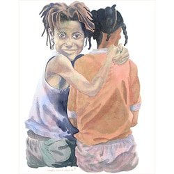 Ed Wade 'Bashful' Art Print - Bed Bath & Beyond - 6321874