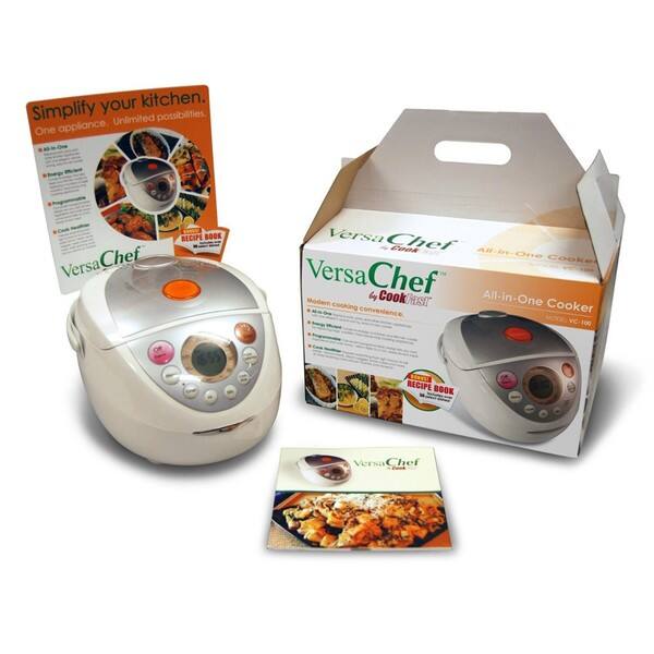 VersaChef VC-100 All-In-One 4-Liter Programmable Multi-Cooker - Bed ...