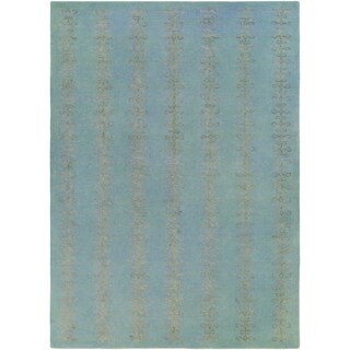 Hand-tufted Pamir Geometric Pattern Wool Area Rug - 8' x 11' - 8' x 11 ...