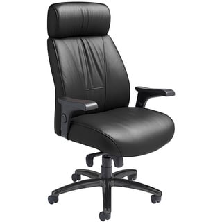 Nightingale Presider Leather Plus High Back Office Chair with Headrest ...