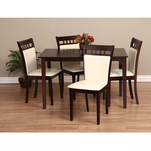 Warehouse of Tiffany Shirlyn 5-piece Dining Furniture Set - Overstock ...