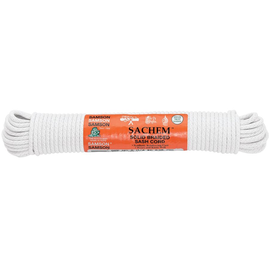 Samson Rope 5/16-inch Cotton Sash Cord Rope - Free Shipping Today ...