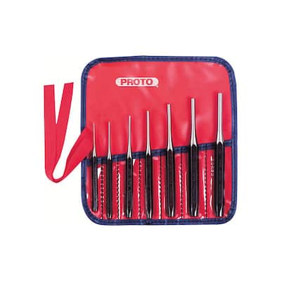Proto 7-Piece Super-Duty Drive Pin Punch Set - Overstock - 6396238