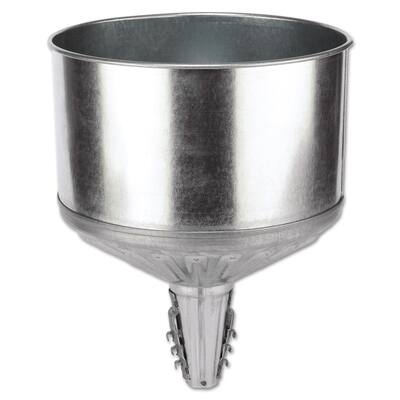 Plews 8-quart Galvanized Steel Lock-On Tractor Funnel - Overstock - 6396351
