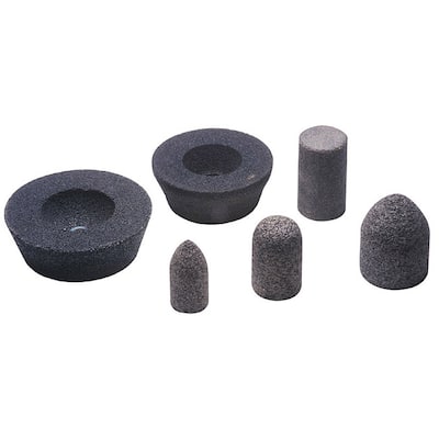 CGW Abrasives Type 16 Resin Cones and Plugs 24 Grit Model 421-49023 ...