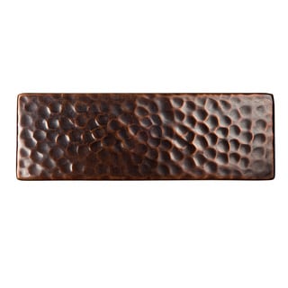 The Copper Factory Hand Hammered Copper Accent Tile (Pack of 3) - Bed ...