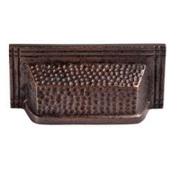 Copper Factory Solid Copper Rectangular Bin Pull - Set of 2 - Bed Bath ...