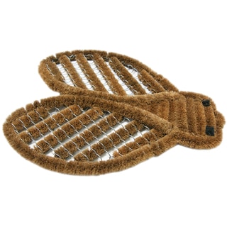 Rubber-Cal "Cricket Scraper Doormat, 17 by 22-Inch - Bed Bath & Beyond ...