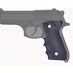 Hogue Beretta 92F/92FS/92SB/96/M9 with Finger Grooves Rubber Grip - Bed ...
