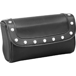 Raider Large Black Studded Motorcycle Windshield Bag - Bed Bath ...