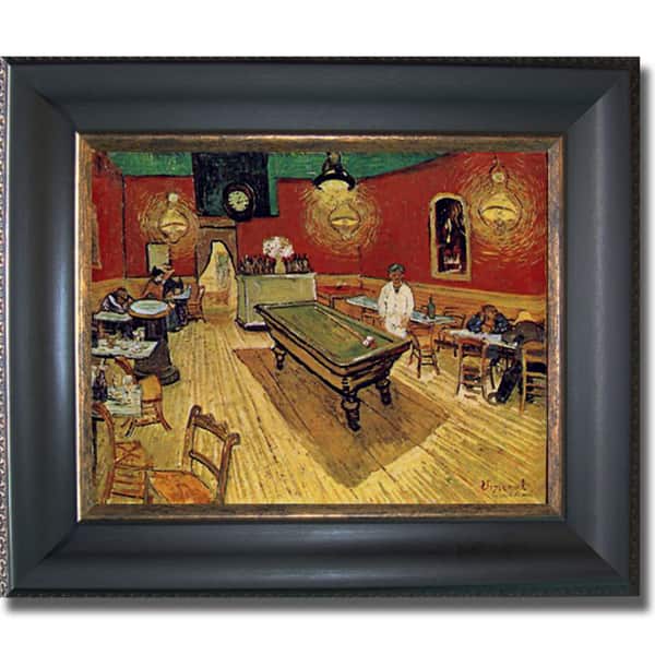 Van Gogh - The Pool Room Canvas ('The Night Cafe') - Overstock - 646487