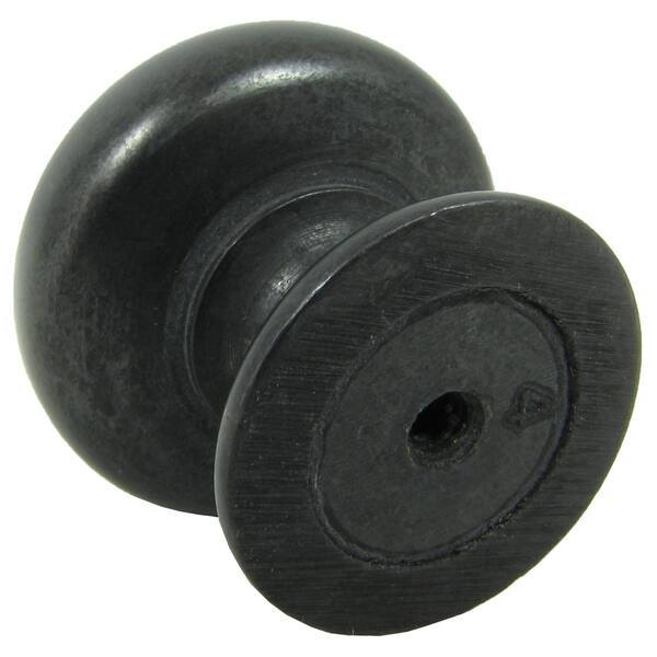 Stone Mill Hardware Caroline Antique Black Cabinet Knob - Bed Bath & Beyond - 6470039
