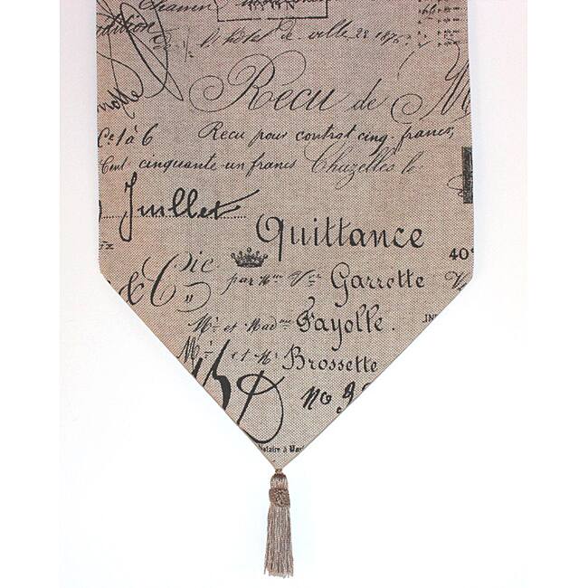 Document Fossil 72-inch Table Runner - Overstock - 6470710