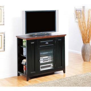 Black/Cherry 42-inch TV Stand & Media Console - Bed Bath & Beyond - 6483847