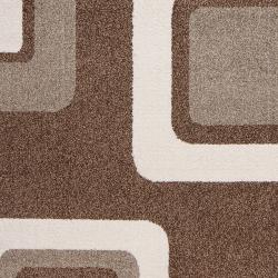 Woven Brown Chevy Rug (7'9" x 11'2") - Bed Bath & Beyond - 6486248