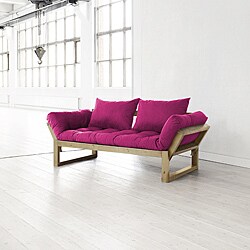 Fresh Pink Edge Futon - Bed Bath & Beyond - 6507697