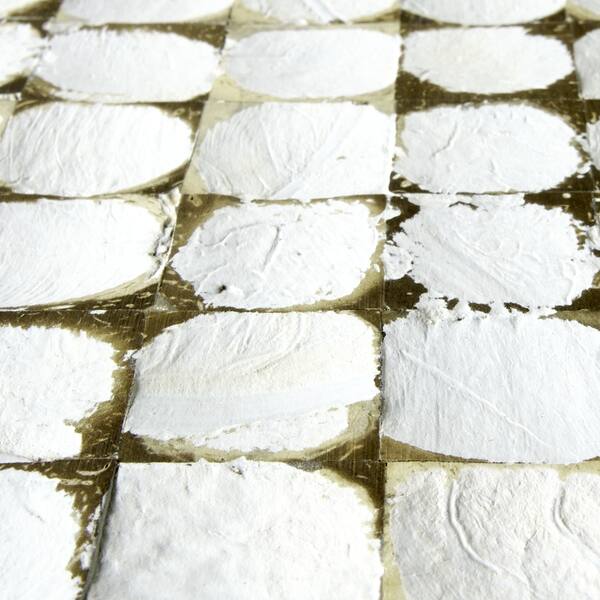 Merola Tile 16.5x16.5-in White Coconut Concave Wall Tile (Pack of 6 ...