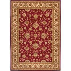 Woven Red Mediaite Olefin Rug (7'10 x 10'3) - Bed Bath & Beyond - 6511629