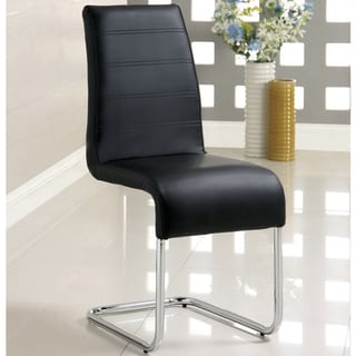 Furniture of America Alta Contemporary Dining Chairs (Set of 4) - Bed ...