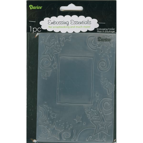 Darice 'Star Border Frame' Embossing Folder - Bed Bath & Beyond - 6542125
