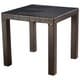 RST Brands Espresso Rattan Patio Side Table - - 6549463