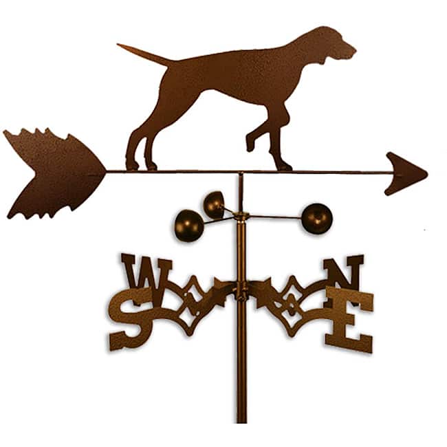 Handmade English Pointer Dog Weathervane - Overstock - 6575623