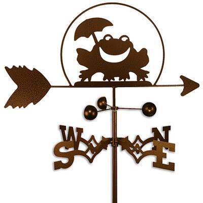 Handmade Smiling Frog Weathervane - Overstock - 6575730
