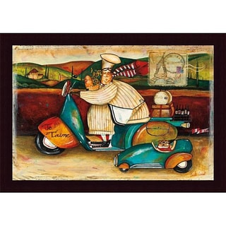 Jennifer Garant 'Je Taime' Framed Print Art - Bed Bath & Beyond - 6611158