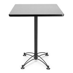 OFM 30-inch Square Cafe Table with Black Base - Bed Bath & Beyond - 6655350