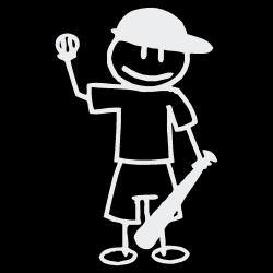 baseball stick figure