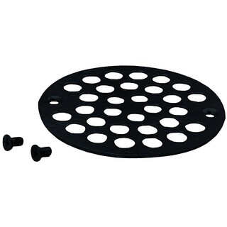 Belle Foret Oil Rubbed Bronze Shower Strainer with Screws - Bed Bath ...