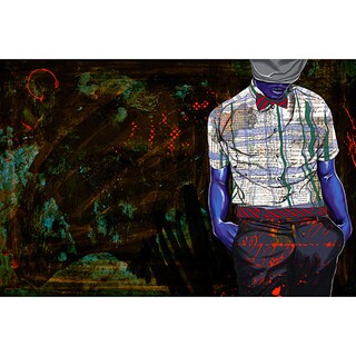 Maxwell Dickson 'The Gentleman' Modern Canvas Print - Bed Bath & Beyond ...