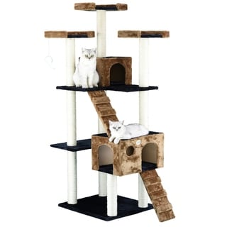 72-inch Cat Tree with Scratching Posts - Bed Bath & Beyond - 6735187