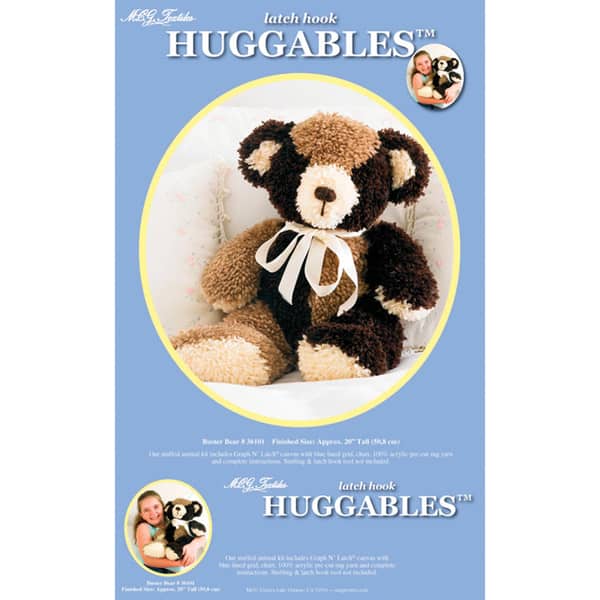 Huggables Bear Stuffed Toy Latch Hook Kit - Bed Bath & Beyond - 6754713