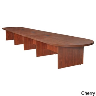 Livingtston 120" Conference Table with Power- Cherry - Bed Bath ...