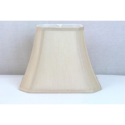 Crown Lighting Cream Rectangular Lamp Shade - Overstock - 6771820