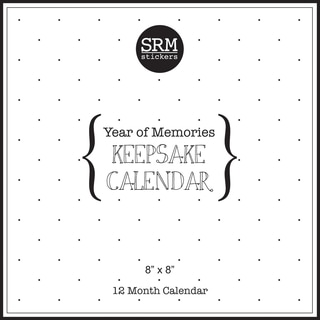 SRM Keepsake Calendar 8"X8" - Bed Bath & Beyond - 6775008