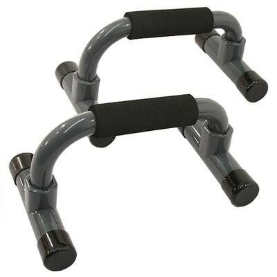 Gray Plastic Non-slip Push-up Bars for Increased Muscle Development ...